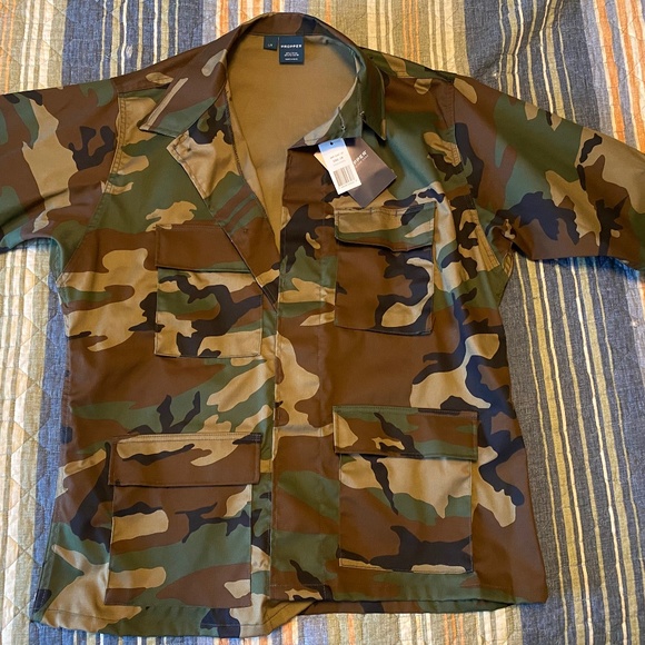 Propper | Other | Mens Bdu Shirt Woodland Camo Pattern | Poshmark